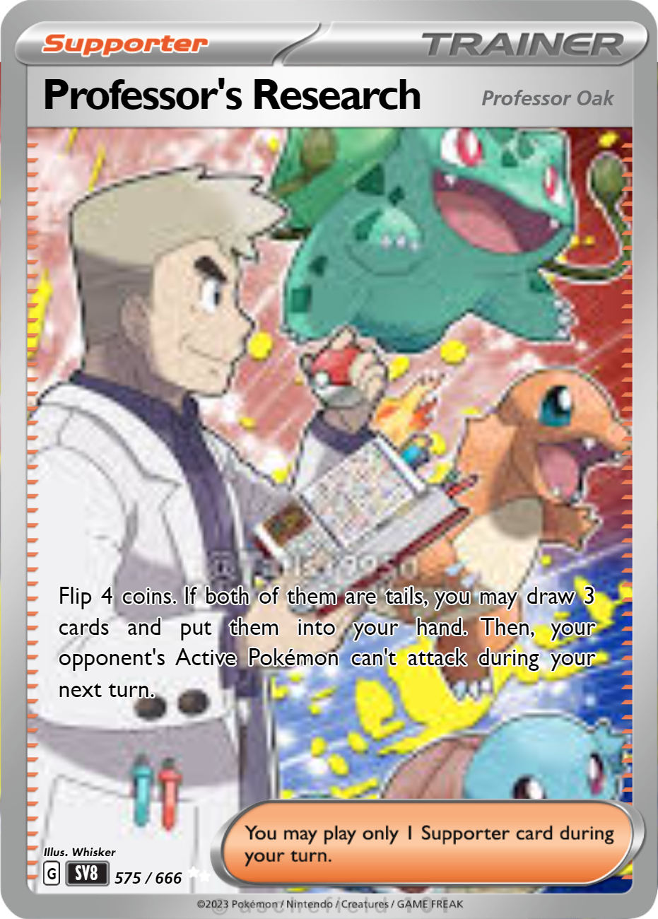 Professor's Research - Pokecards | Pokécardmaker.net
