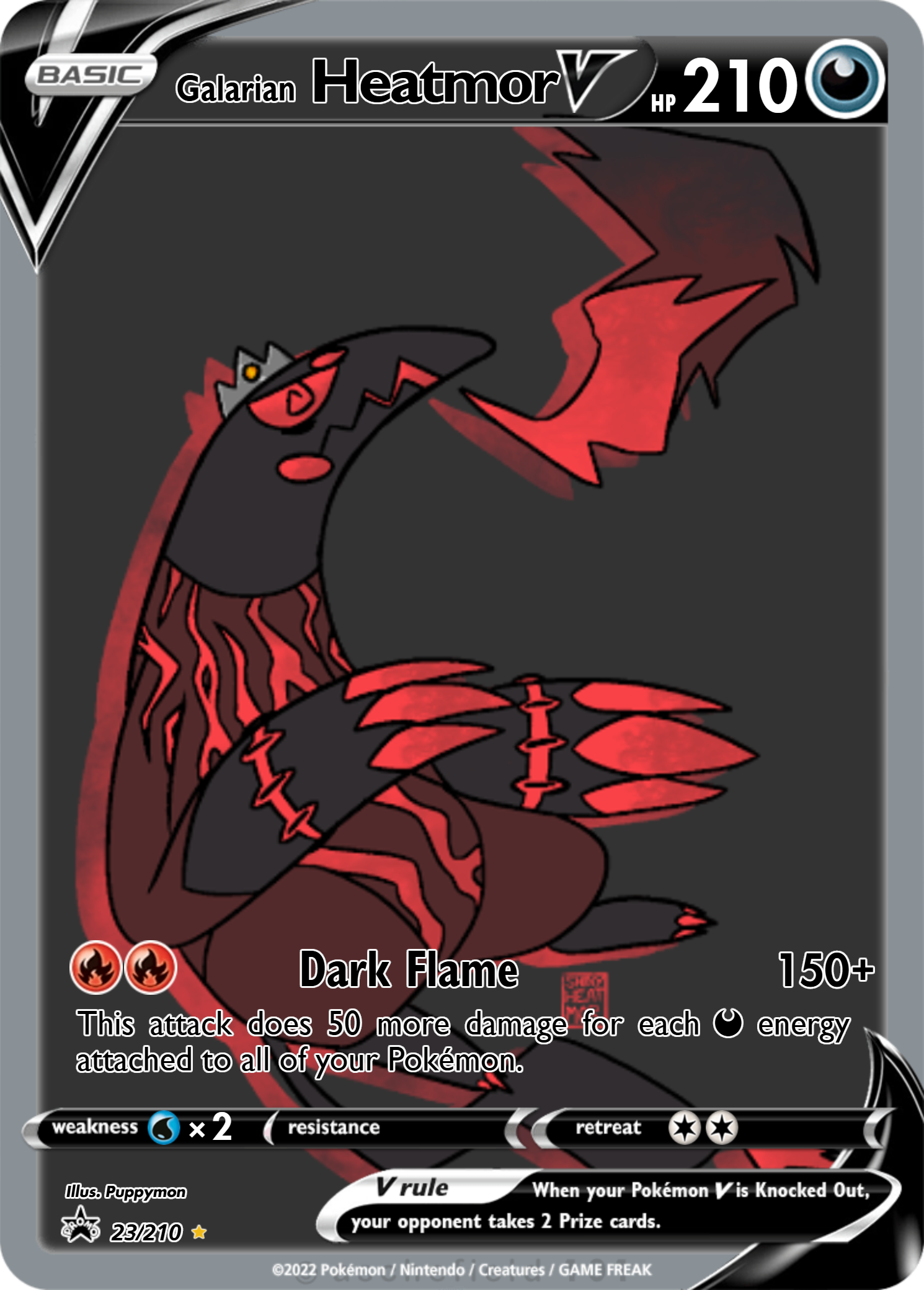 Heatmor - PokedexRules | Pokécardmaker.net