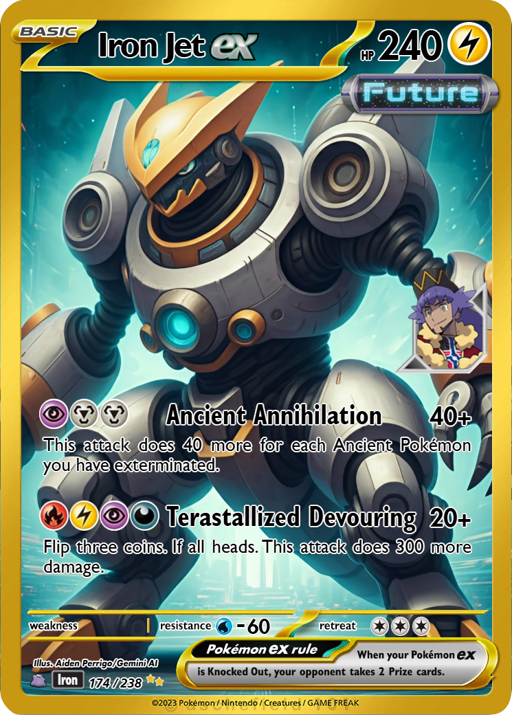 Iron Jet - PokefanAiden | Pokécardmaker.net
