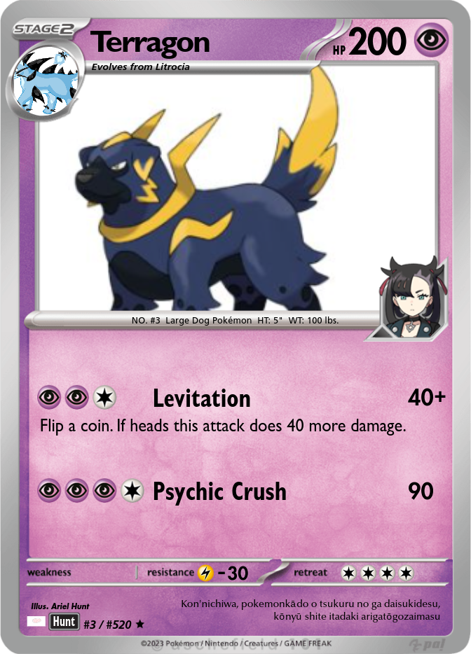 Terragon - Pokemon-Lover | Pokécardmaker.net