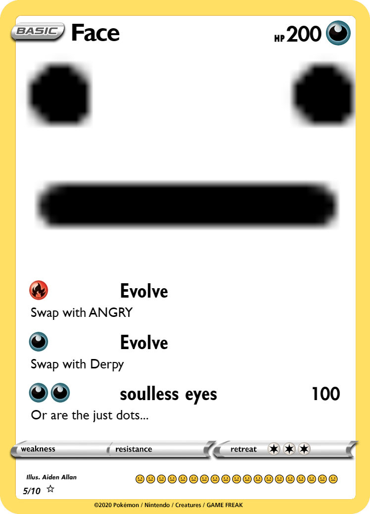 Face - PokemonAiden | Pokécardmaker.net