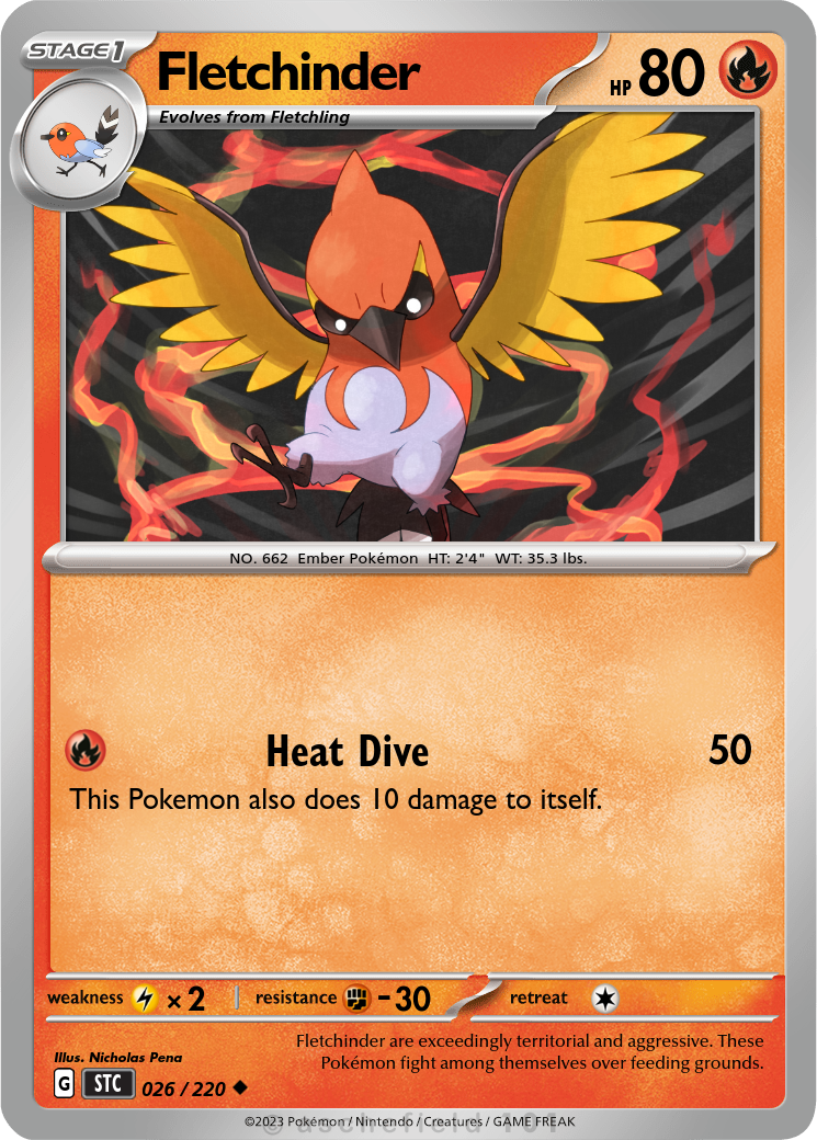 Fletchinder - PokemonFan | Pokécardmaker.net