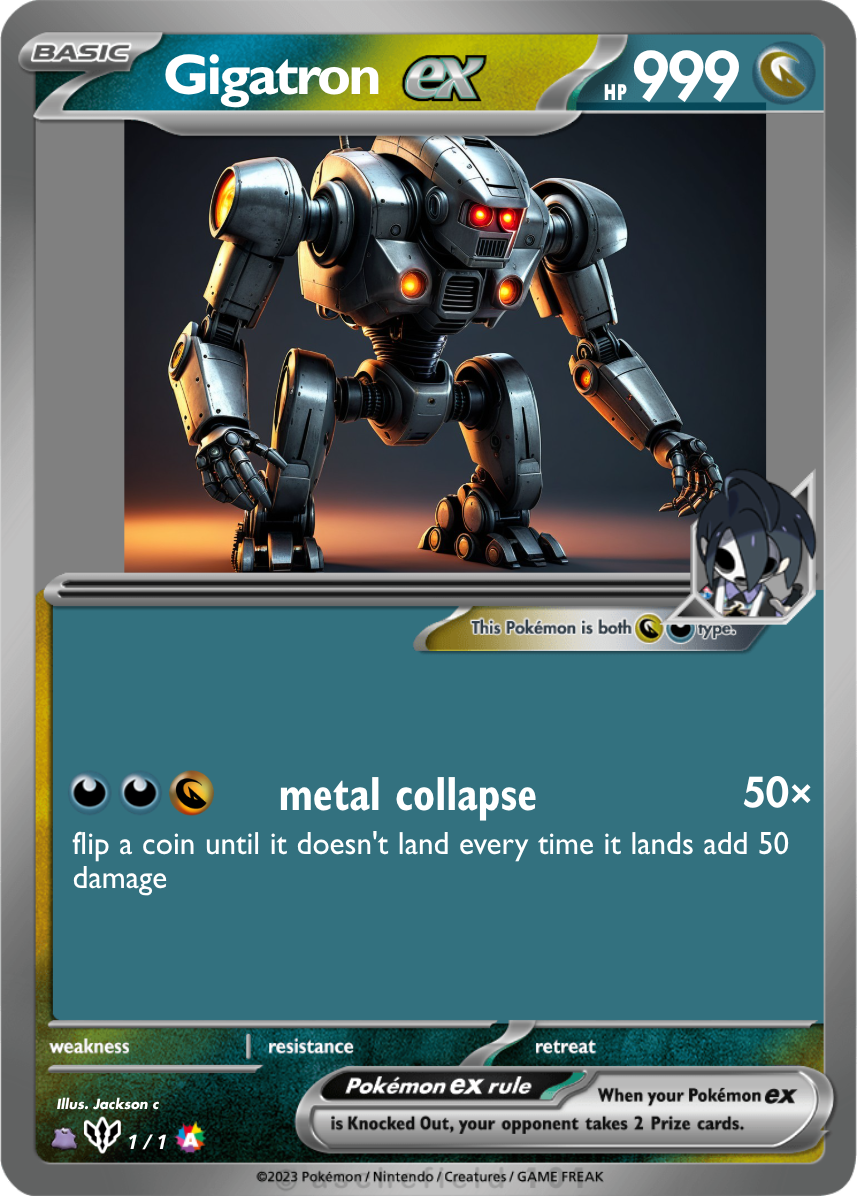 Gigatron - Pokemon_master_of_Japan | Pokécardmaker.net