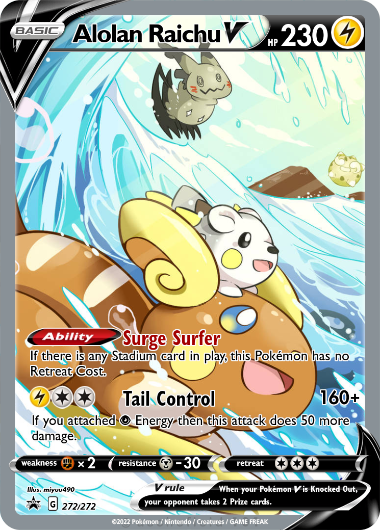 Alolan Raichu - Pokemonking12332 | Pokécardmaker.net