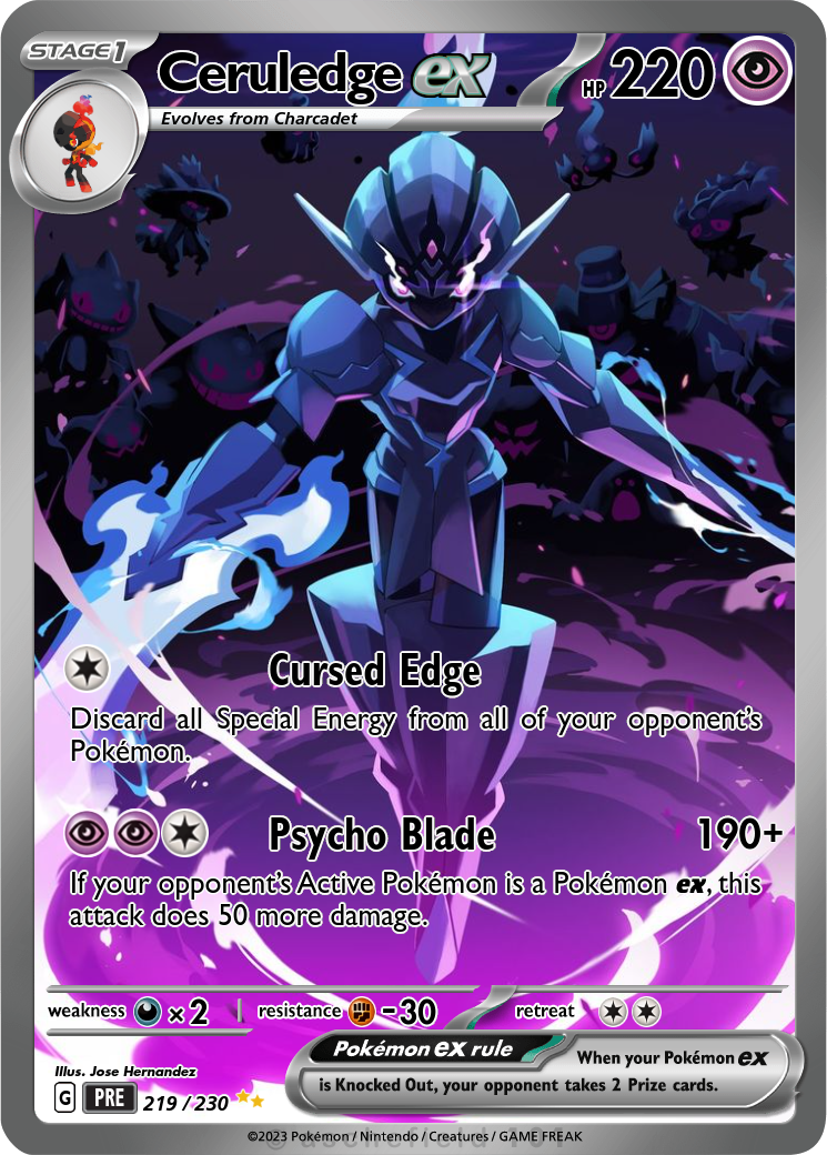 Ceruledge - Pokemonking12332 | Pokécardmaker.net