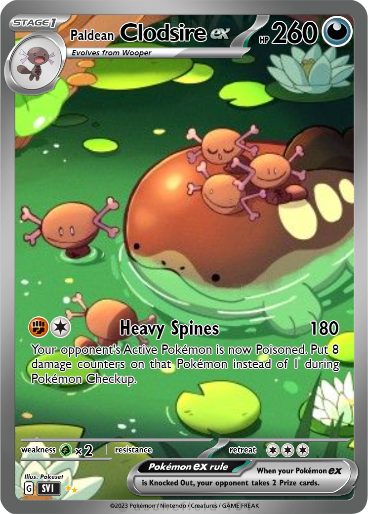 Clodsire - Pokeset | Pokécardmaker.net