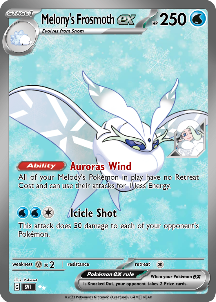 Melony's Frosmoth - Pokeset | Pokécardmaker.net