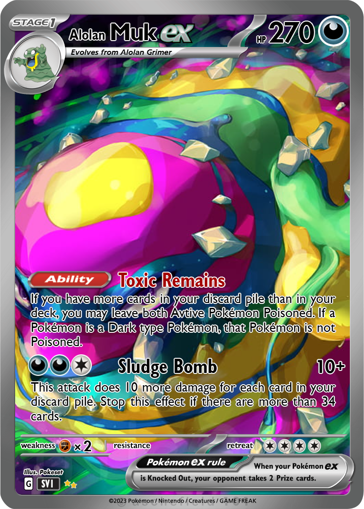 Muk - Pokeset | Pokécardmaker.net