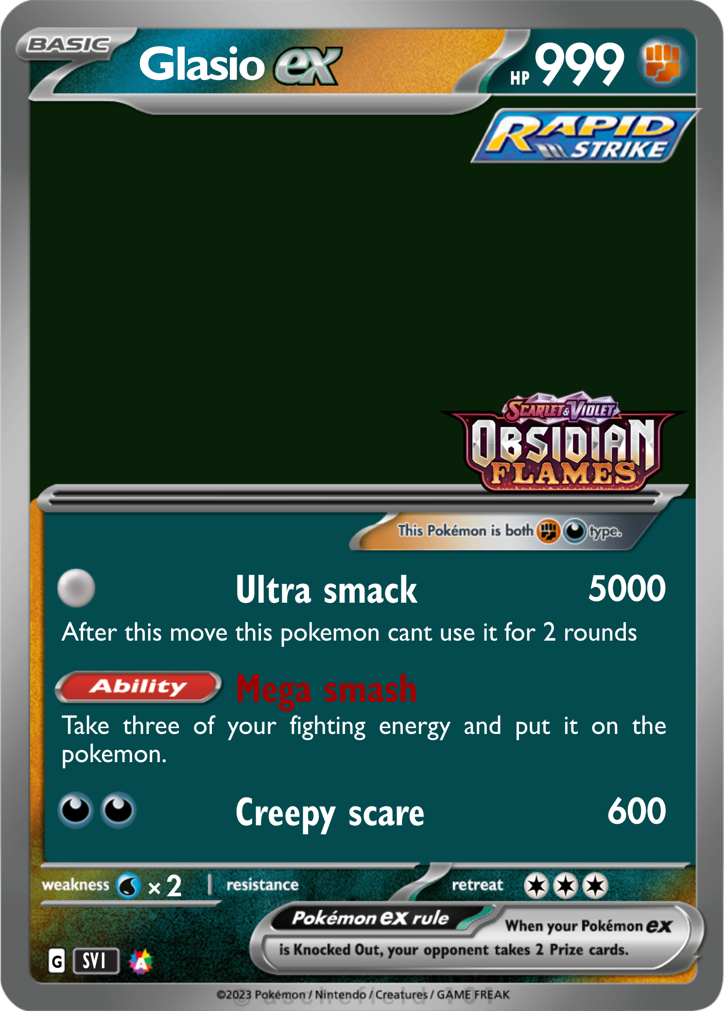 Glasio - Poko | Pokécardmaker.net