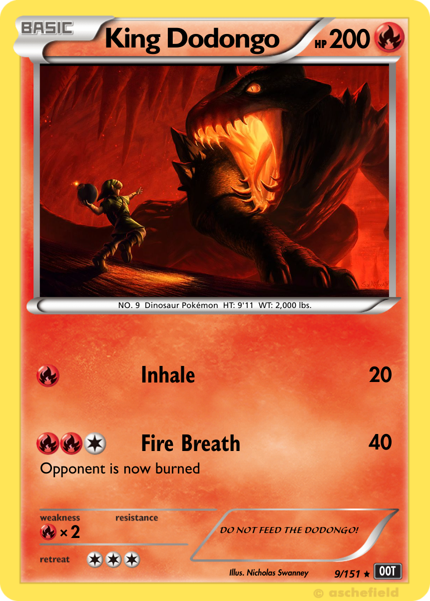 King Dodongo - PoliwhirlKing | Pokécardmaker.net