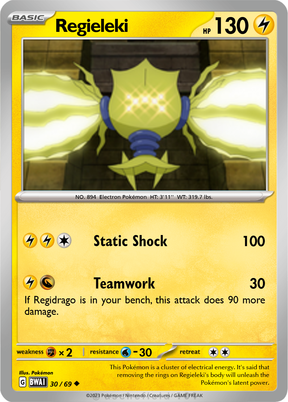 Regieleki - Power_Droid | Pokécardmaker.net