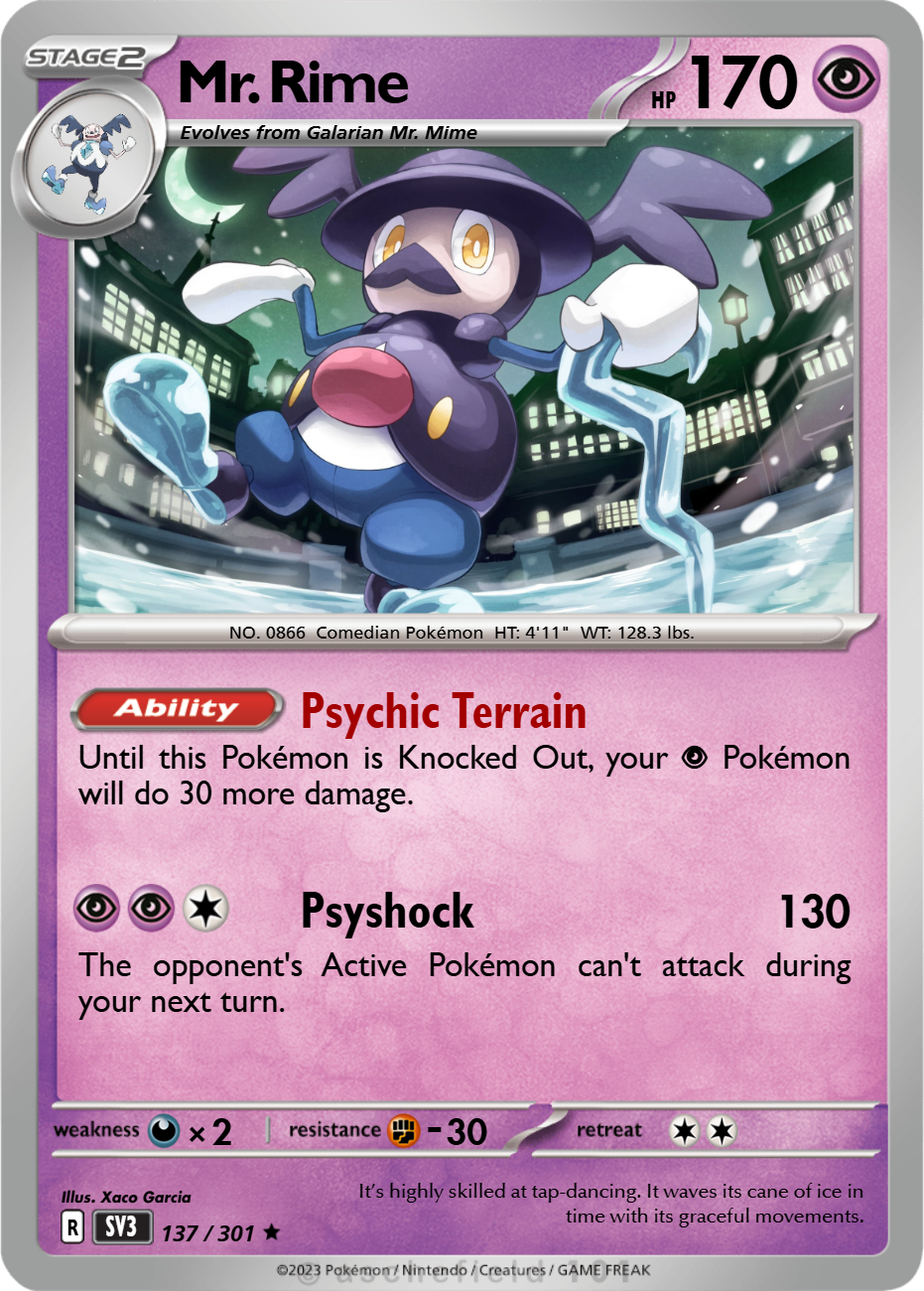 Mr. Rime - ProfessionalCardGenerator | Pokécardmaker.net