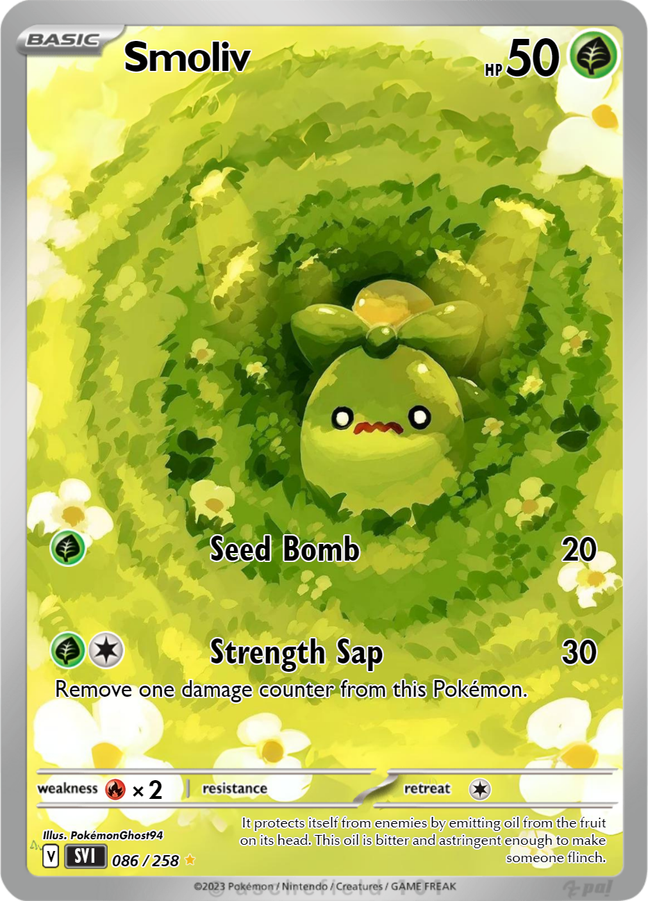 Smoliv - ProfessionalCardGenerator | Pokécardmaker.net