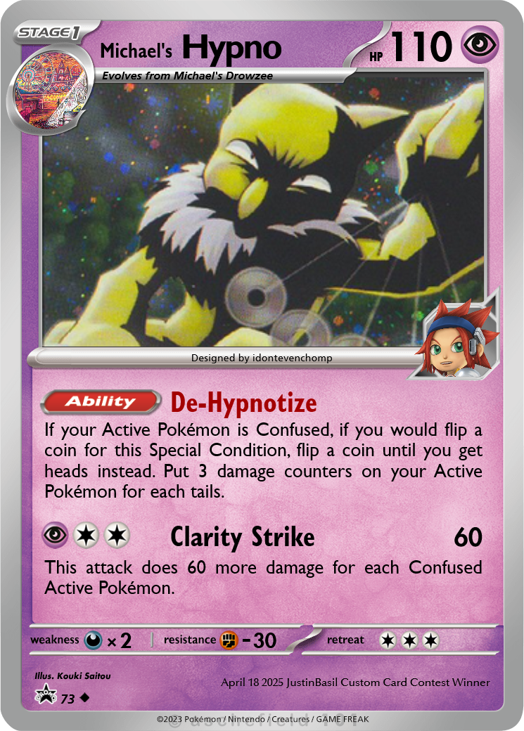 Hypno - ProfessorWheels | Pokécardmaker.net