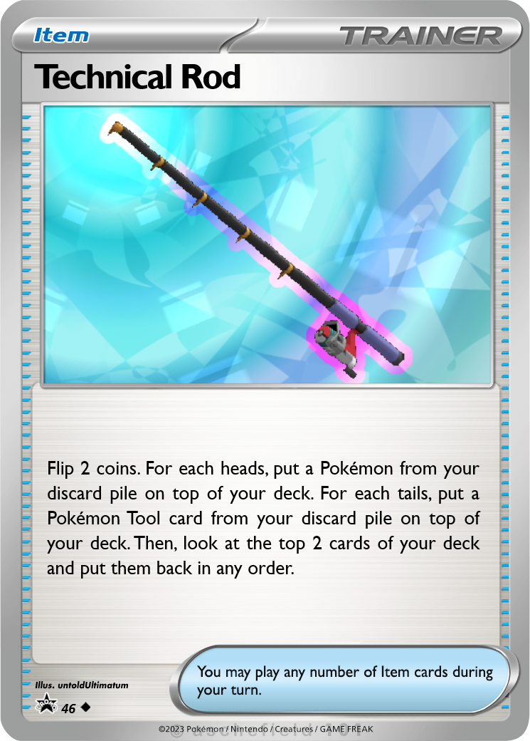 Technical Rod - ProfessorWheels | Pokécardmaker.net