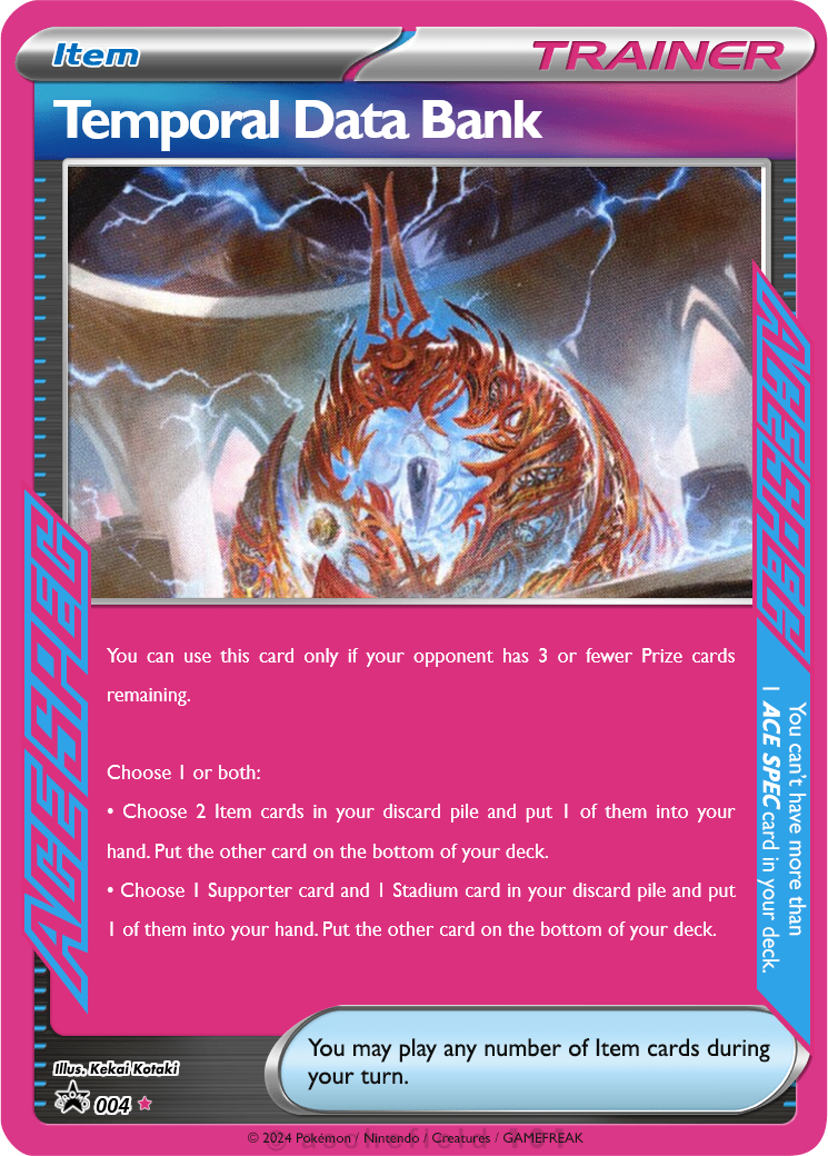 Temporal Data Bank - ProfessorWheels | Pokécardmaker.net