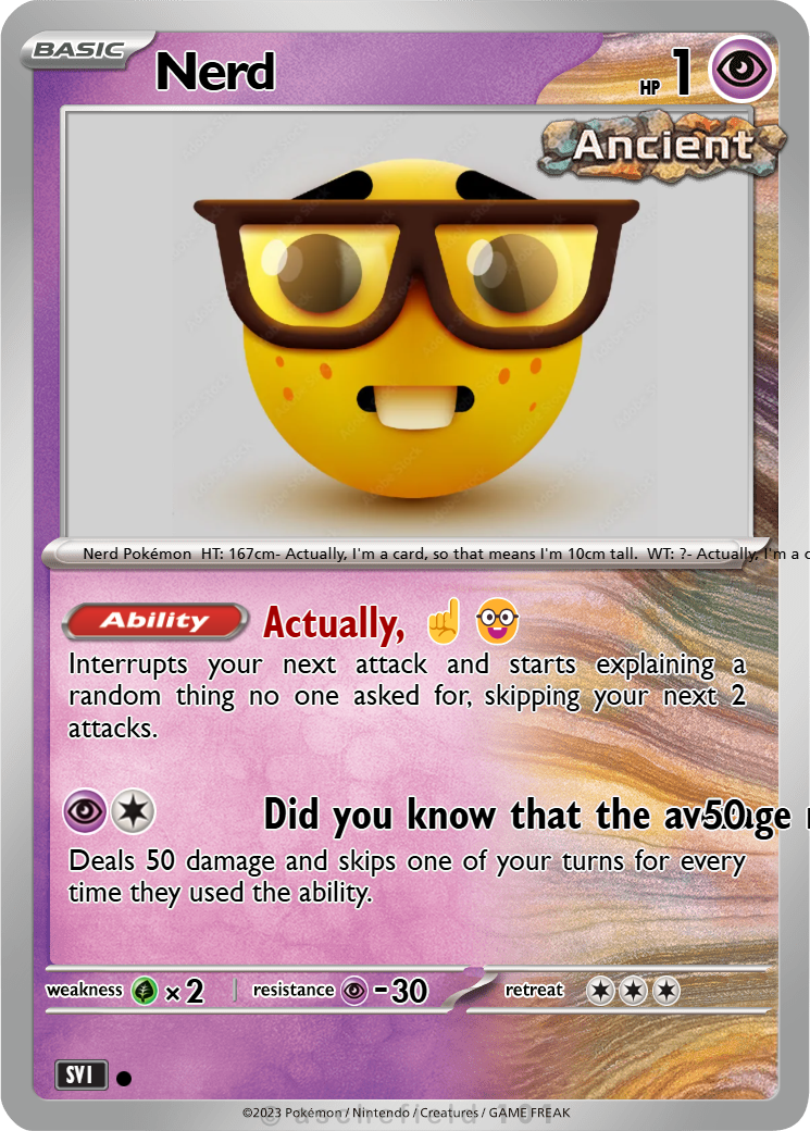 Nerd - Prot | Pokécardmaker.net