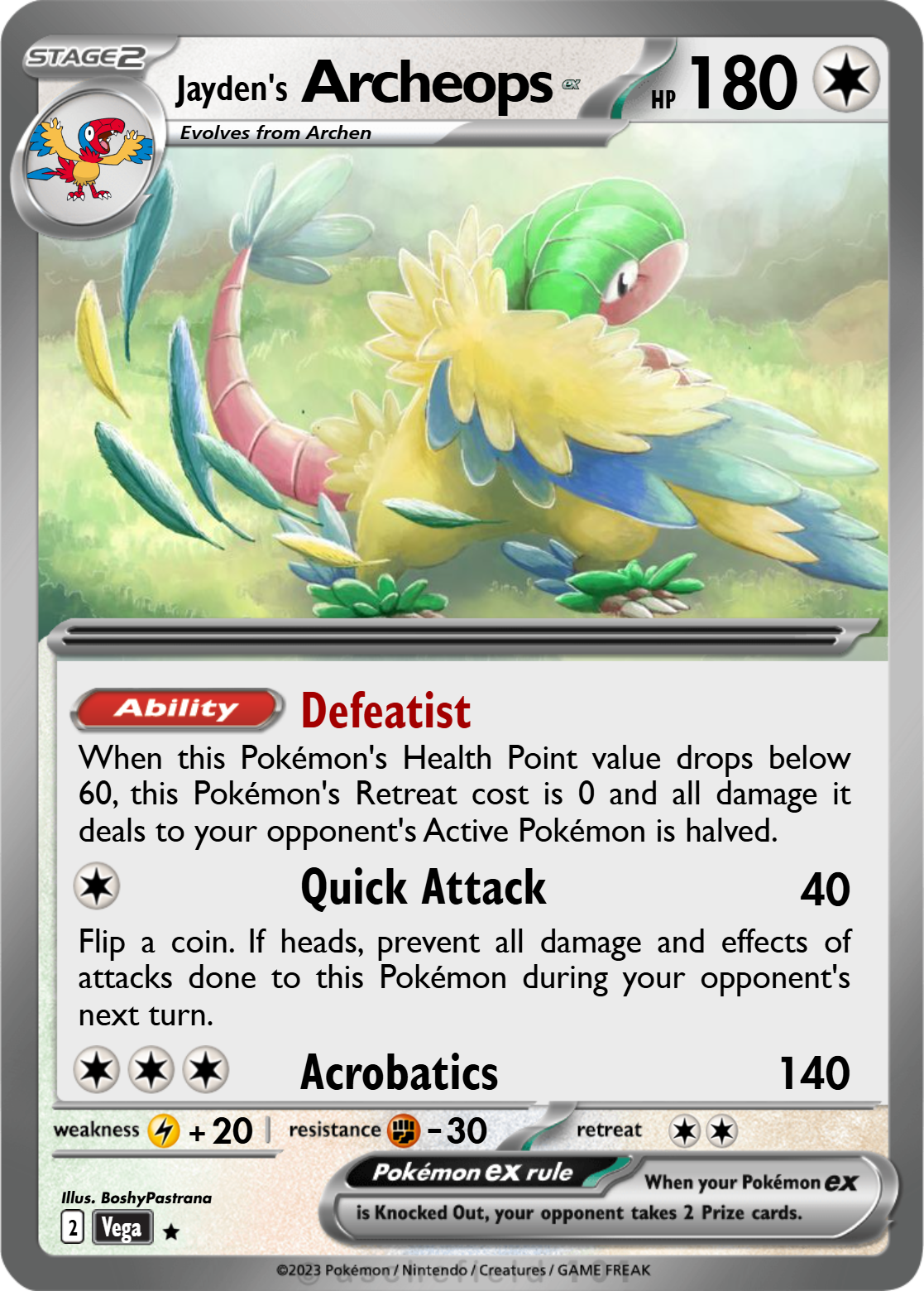 Archeops - PyProd | Pokécardmaker.net