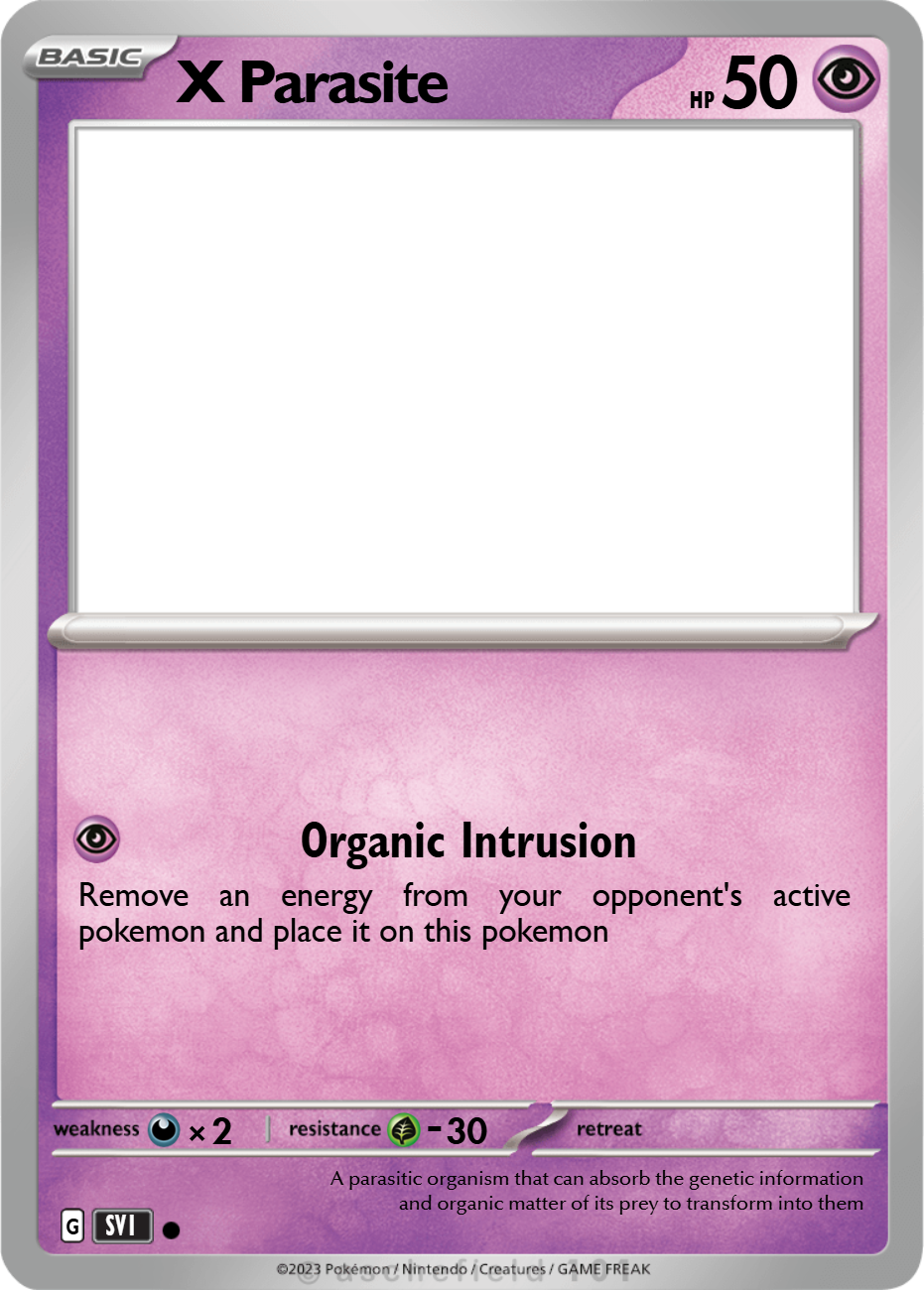 X Parasite - PyroViper | Pokécardmaker.net