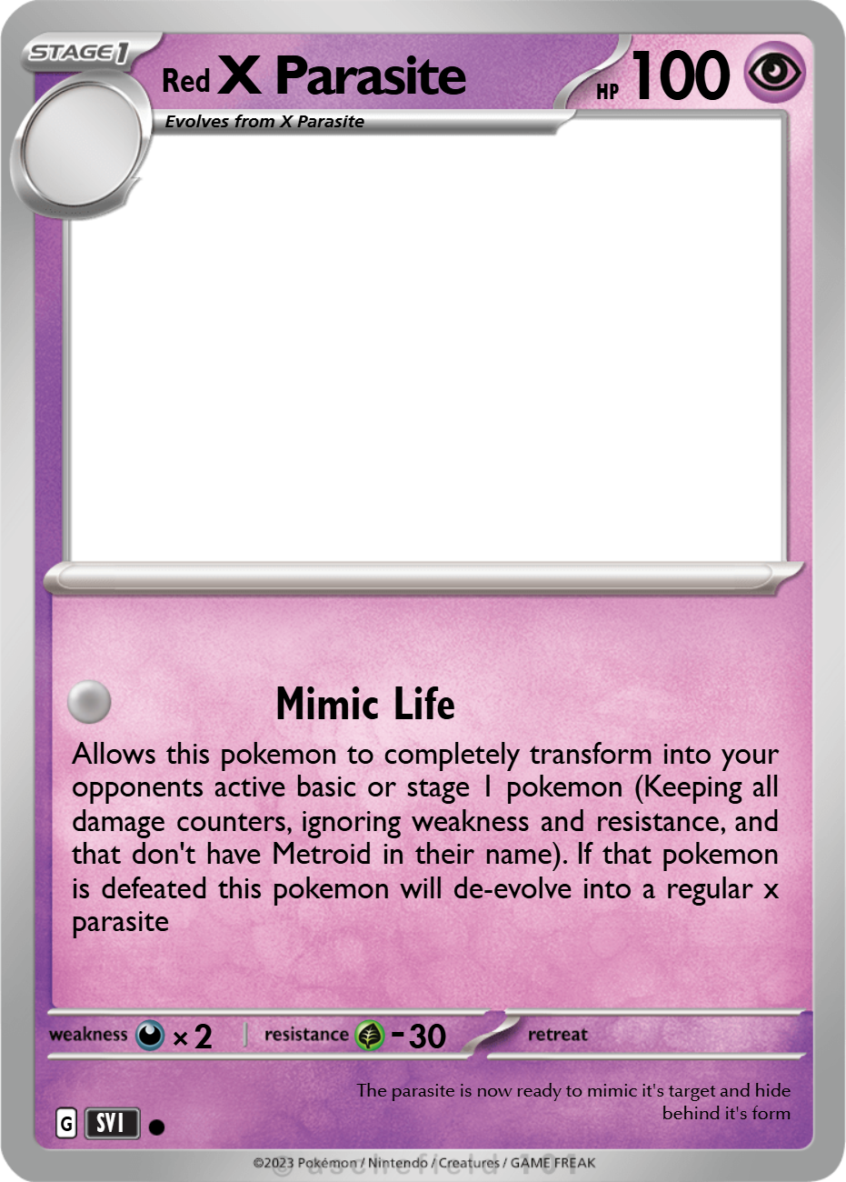 X Parasite - PyroViper | Pokécardmaker.net