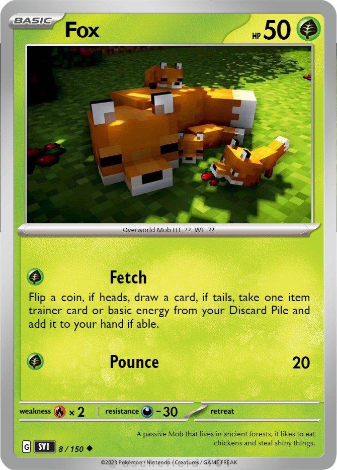 Fox - ROCrose | Pokécardmaker.net