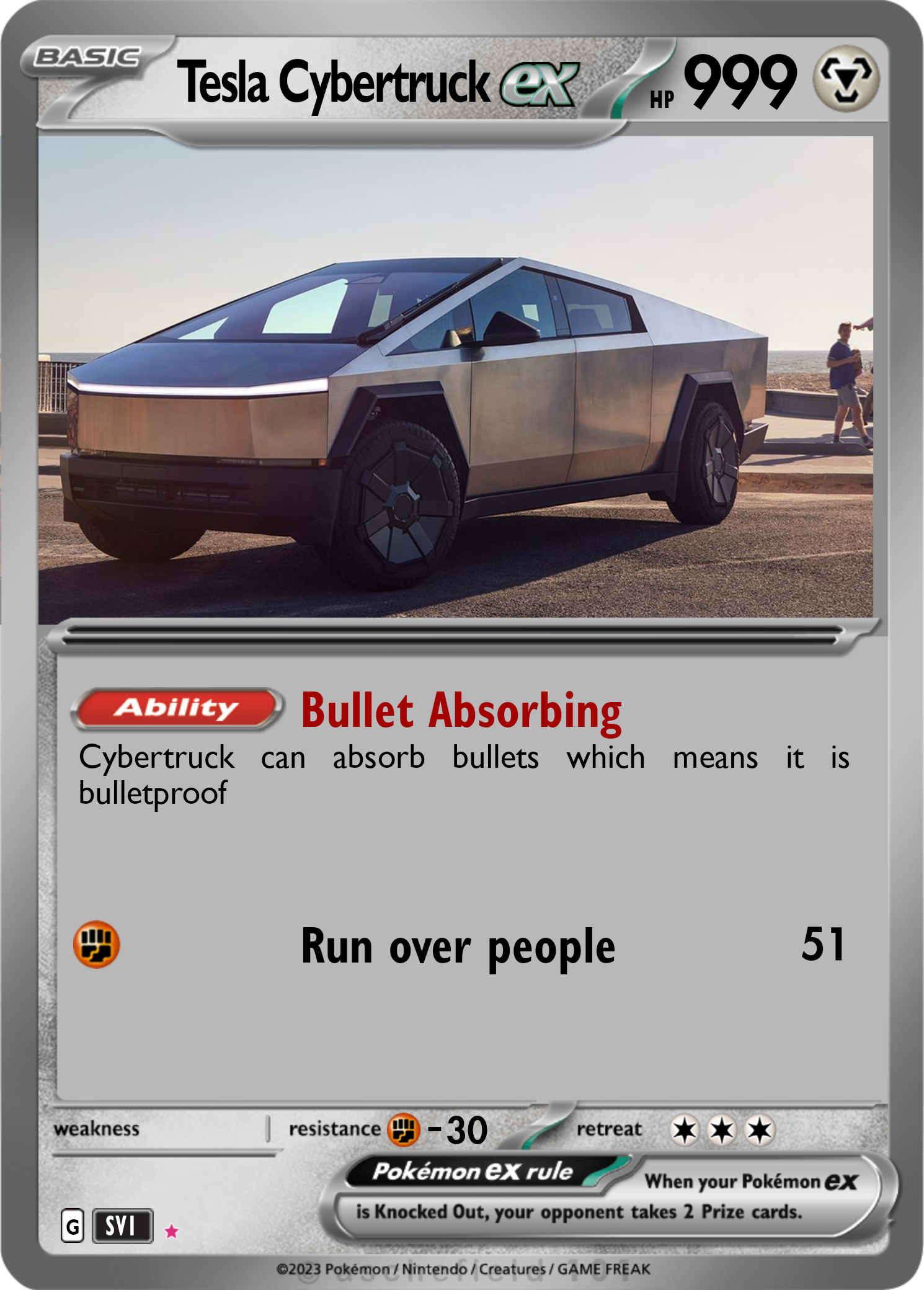 Tesla Cybertruck - RRfmxy | Pokécardmaker.net