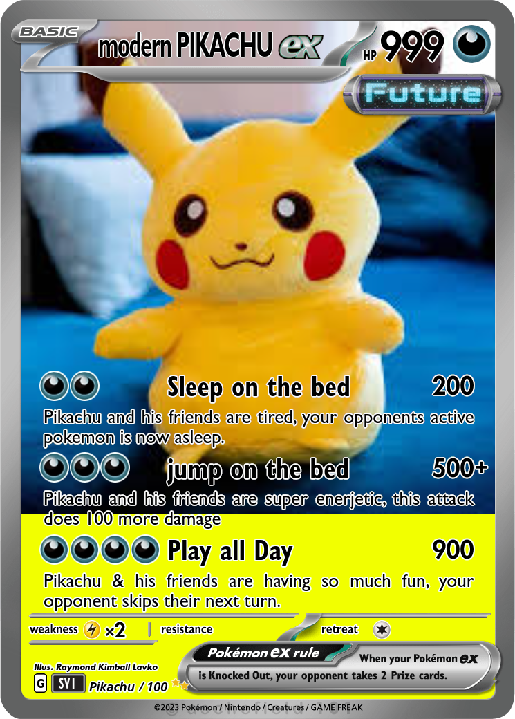 modern PIKACHU - RTL_BOYS | Pokécardmaker.net