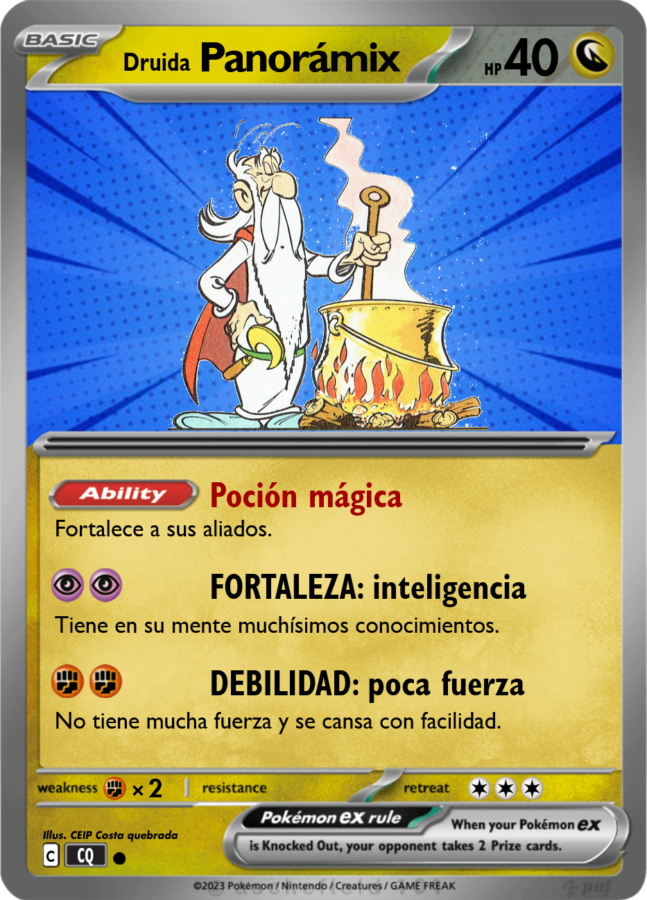 Panorámix - Rafa | Pokécardmaker.net