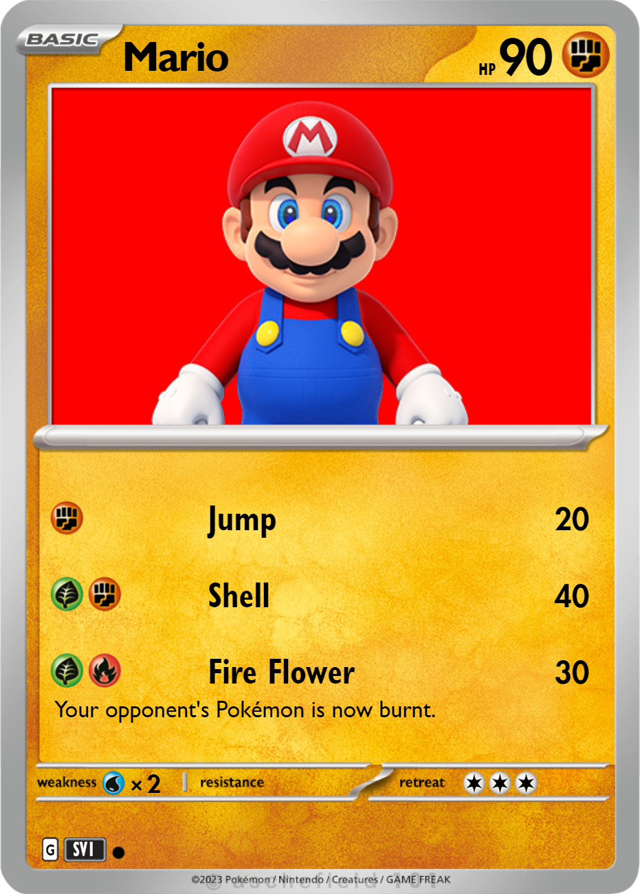 Mario - RattyRat | Pokécardmaker.net