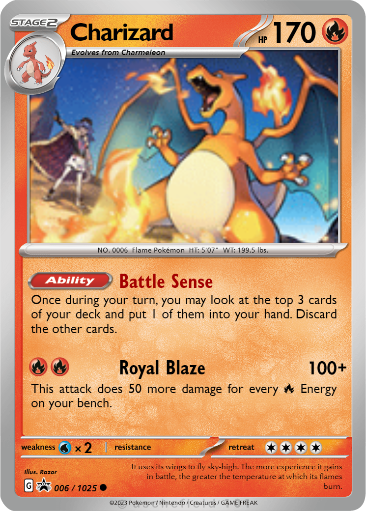 Charizard - Razor | Pokécardmaker.net