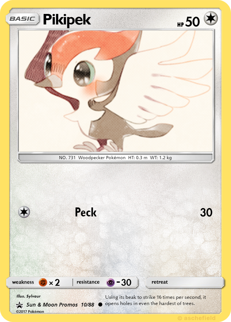 Pikipek - Razor | Pokécardmaker.net