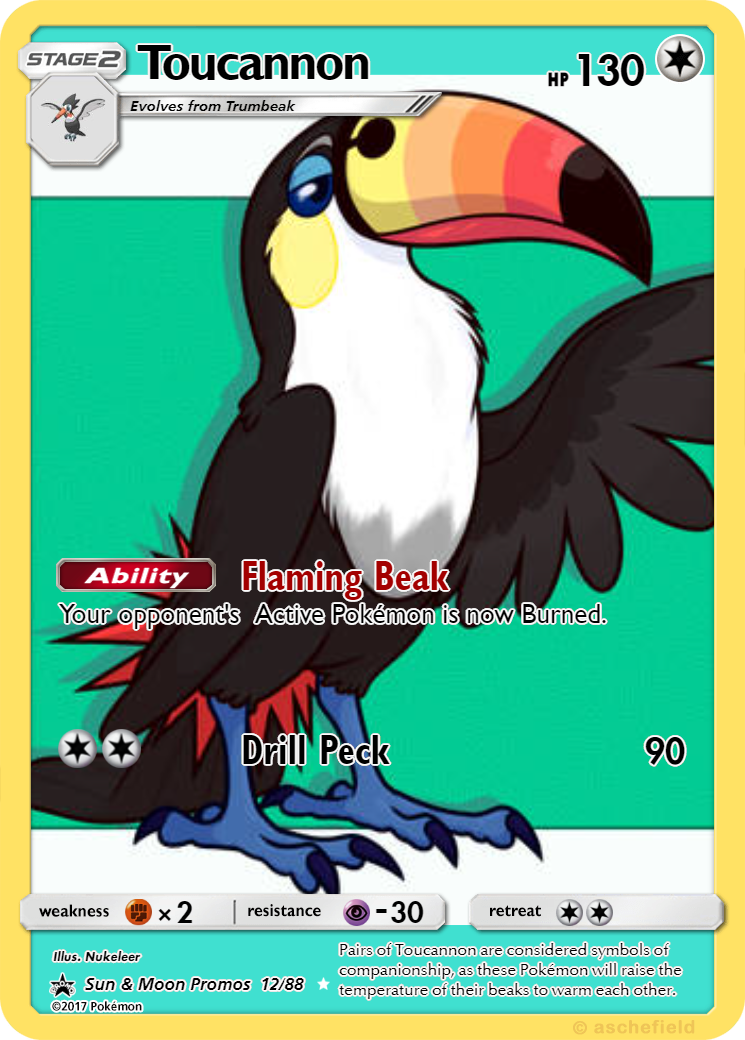 Toucannon - Razor | Pokécardmaker.net