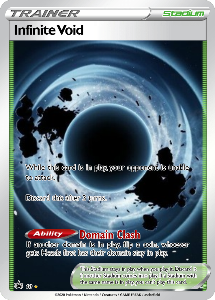Infinite Void - RazorToot09 | Pokécardmaker.net