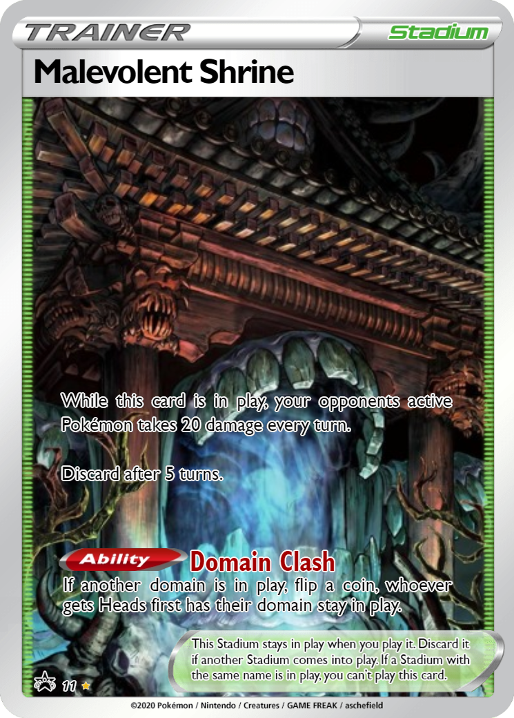 Malevolent Shrine - RazorToot09 | Pokécardmaker.net