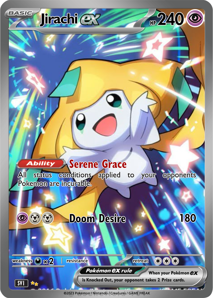 Jirachi - RealBossMan | Pokécardmaker.net