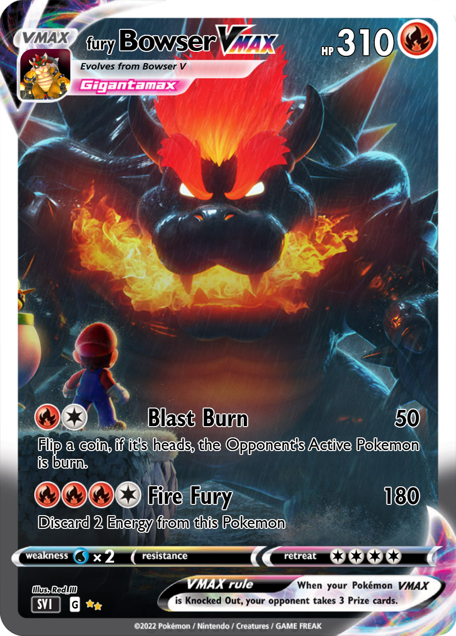 Bowser - Red_III | Pokécardmaker.net