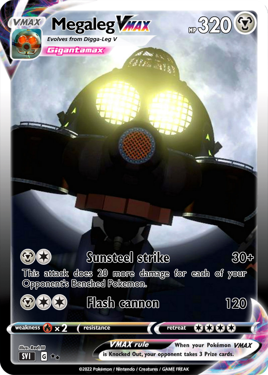 Megaleg - Red_III | Pokécardmaker.net