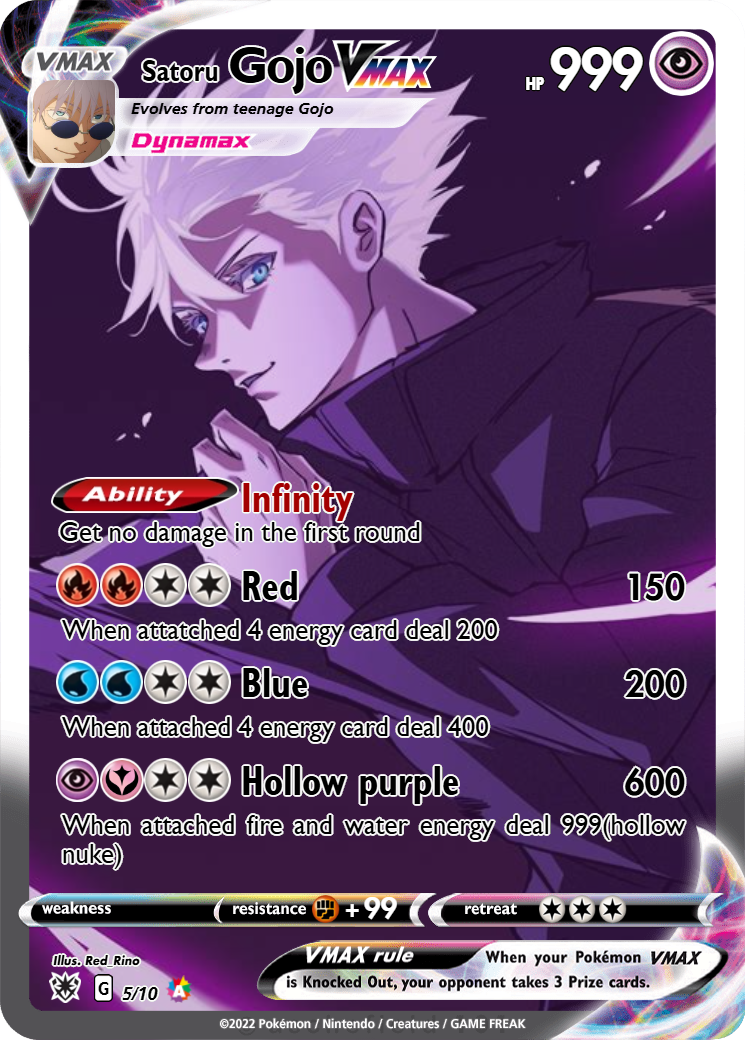 Gojo - Red_Rino | Pokécardmaker.net