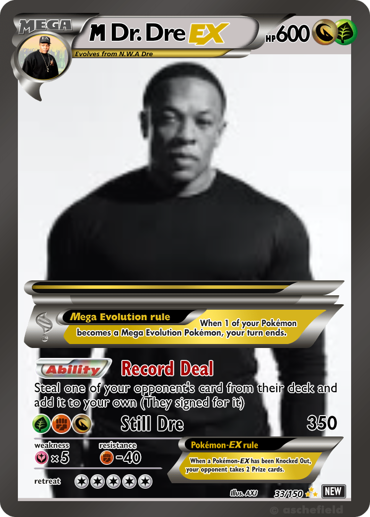 Dr. Dre - Redl3mon877 | Pokécardmaker.net