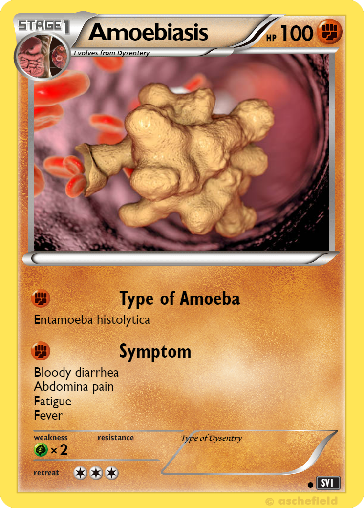 Amoebiasis - Reth | Pokécardmaker.net