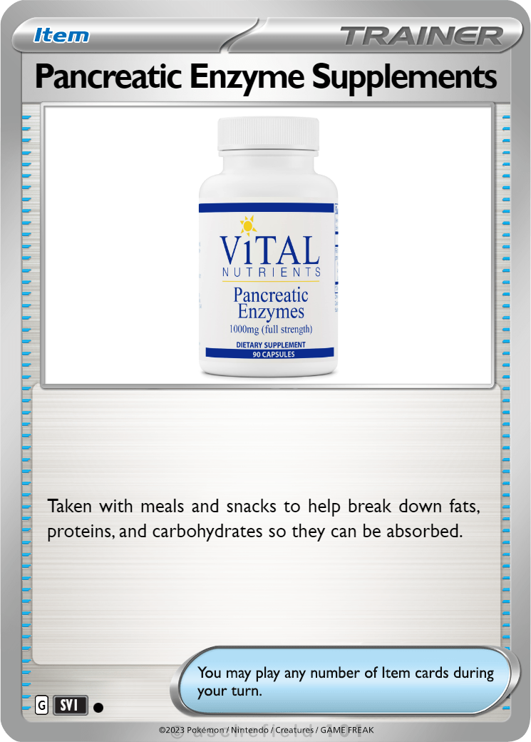 Pancreatic Enzyme Supplements - Reth | Pokécardmaker.net
