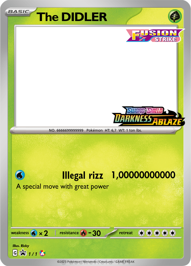 The DIDLER - Ricky000000002 | Pokécardmaker.net