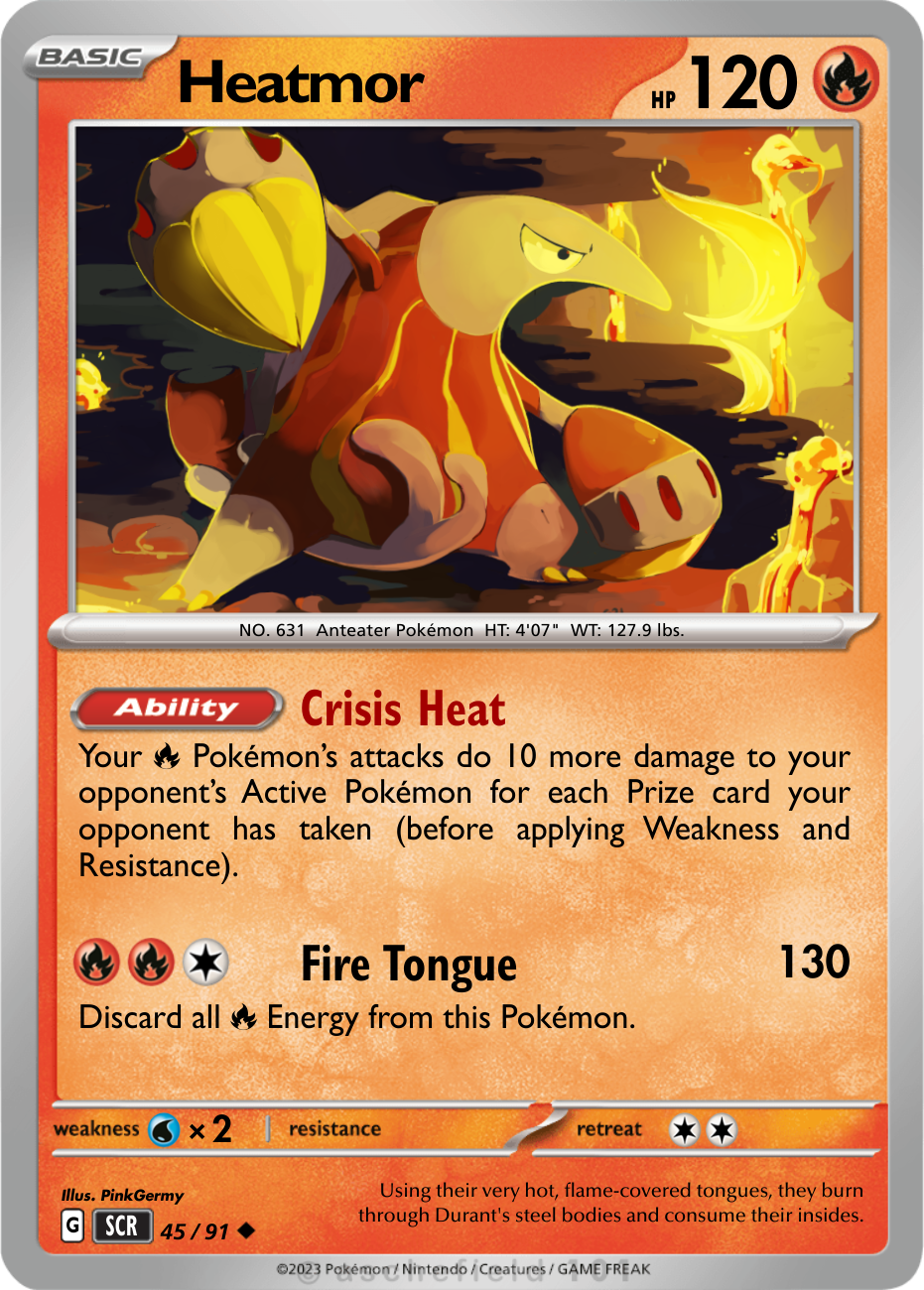 Heatmor - RinTinTheRascal | Pokécardmaker.net