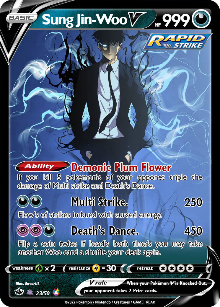 Sung Jin-Woo - Rip_Z | Pokécardmaker.net