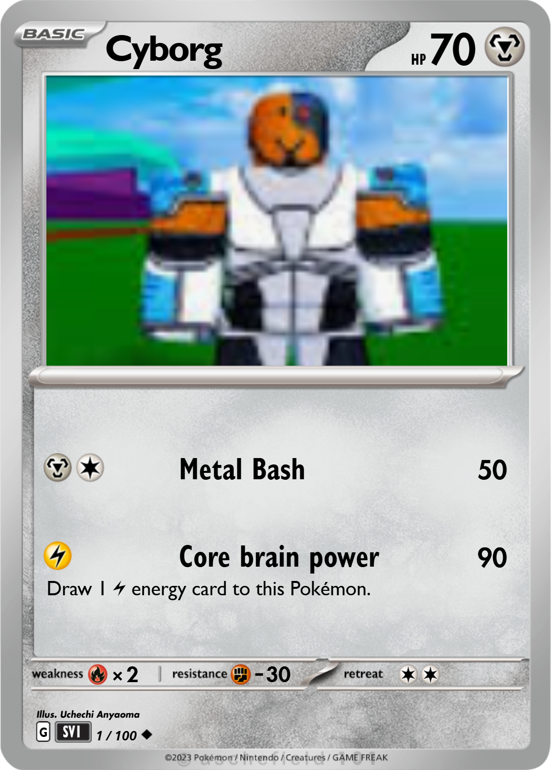 Cyborg - RolexCards | Pokécardmaker.net