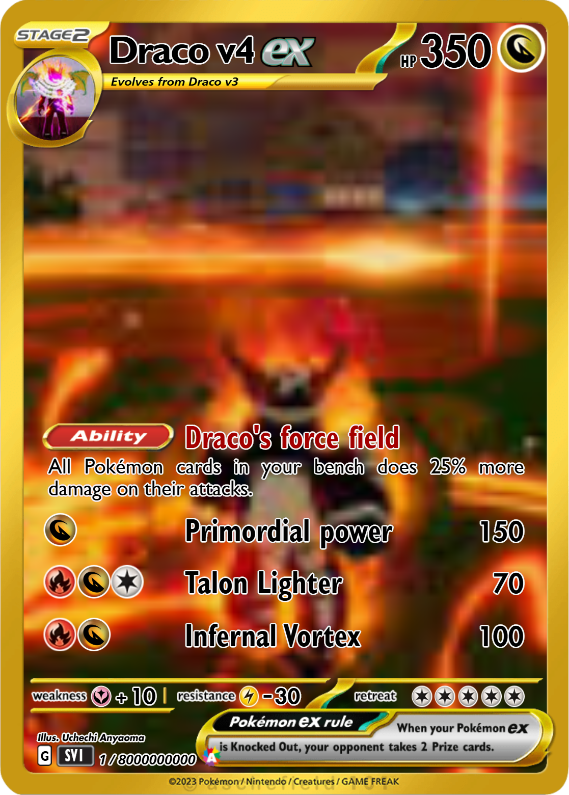 Draco v4 - RolexCards | Pokécardmaker.net