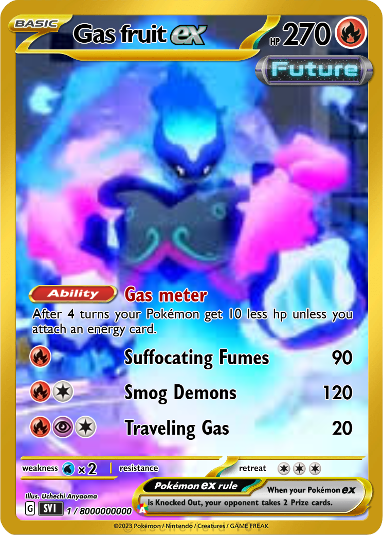 Gas fruit - RolexCards | Pokécardmaker.net