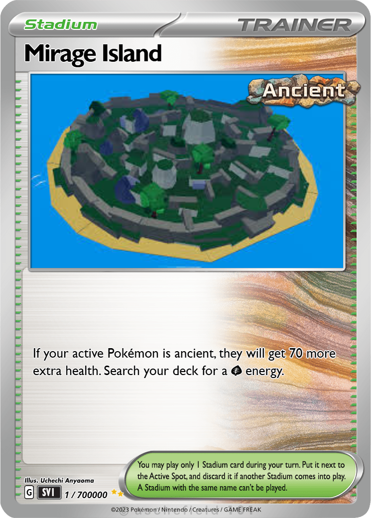 Mirage Island - RolexCards | Pokécardmaker.net