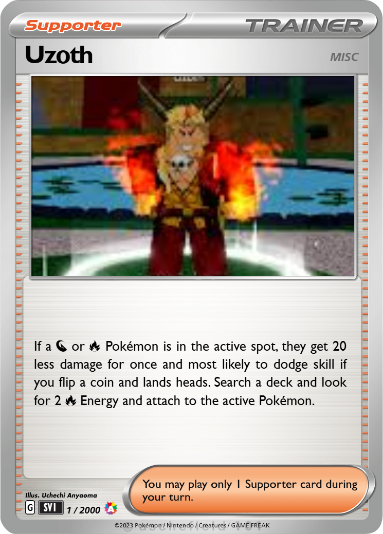 Uzoth - RolexCards | Pokécardmaker.net