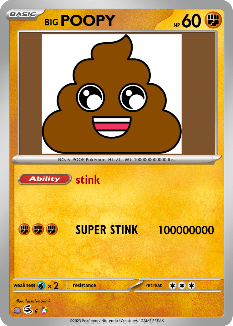 POOPY - Ronldo | Pokécardmaker.net